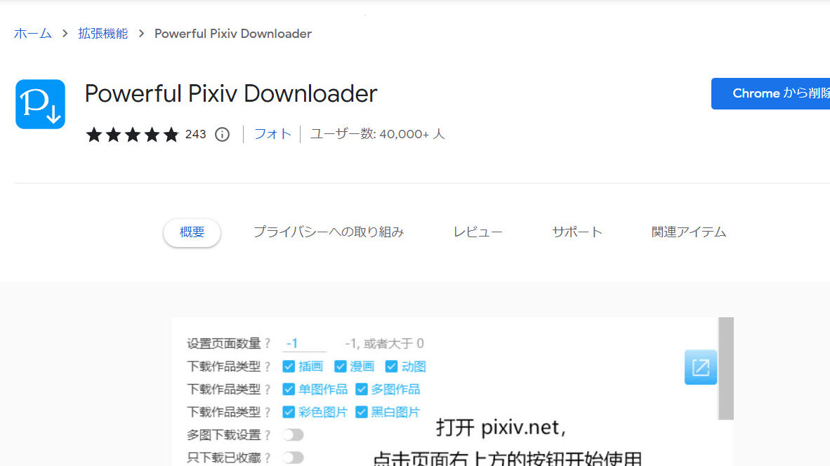 Powerful Pixiv Downloader